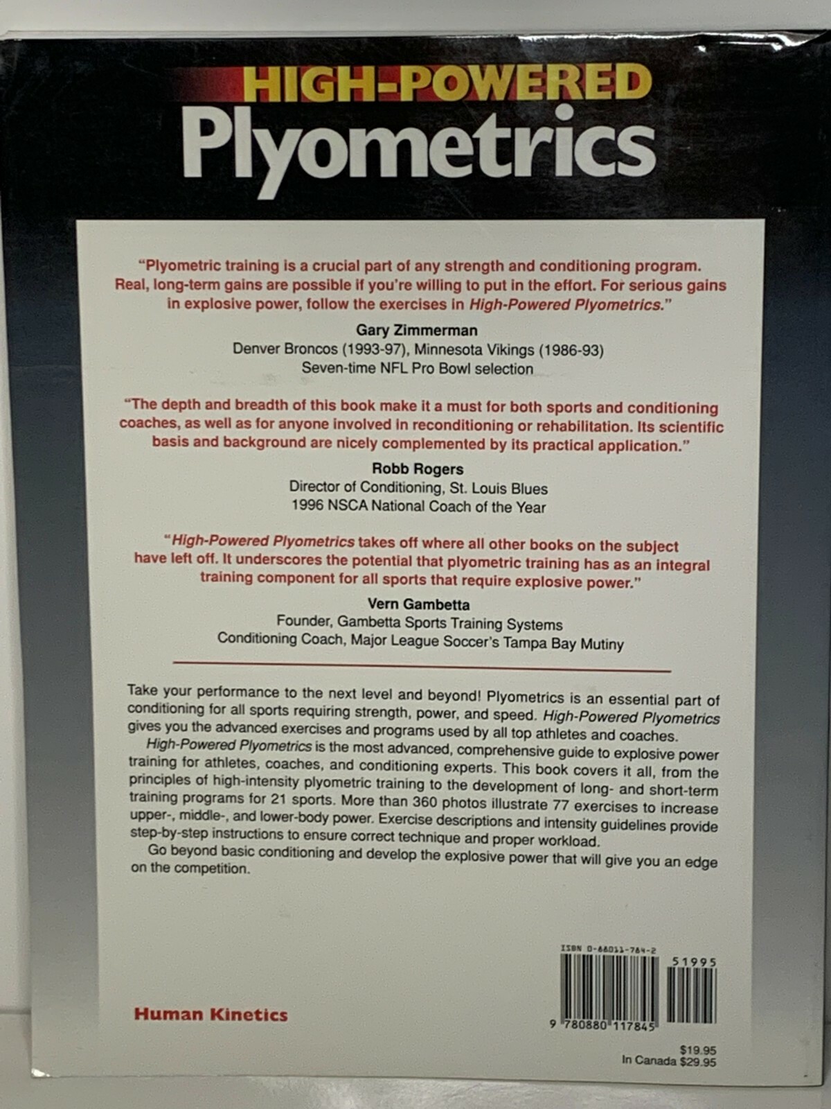 High-Powered Plyometrics 77 Advanced Exercises Paperback Book ...