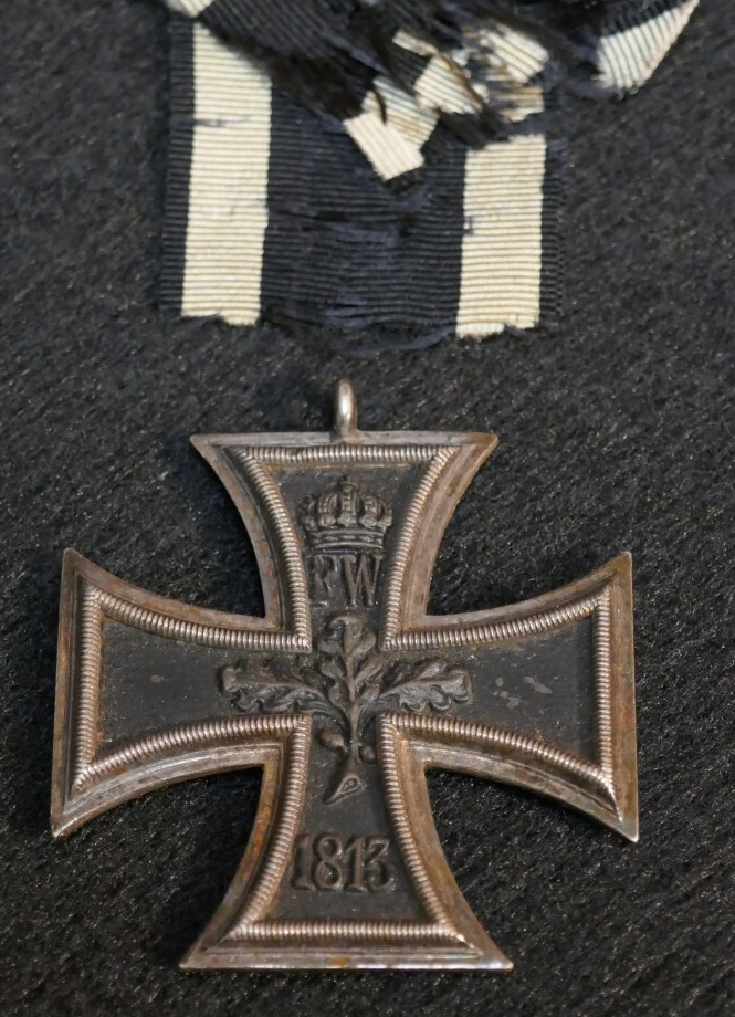 WWI Imperial German Iron Cross 2nd Class Medal EKII W 1914 & Ribbon ...