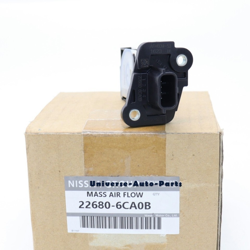 New OEM 22680-6CA0B Mass Air Flow Meter Sensor For 19-25 Altima ...