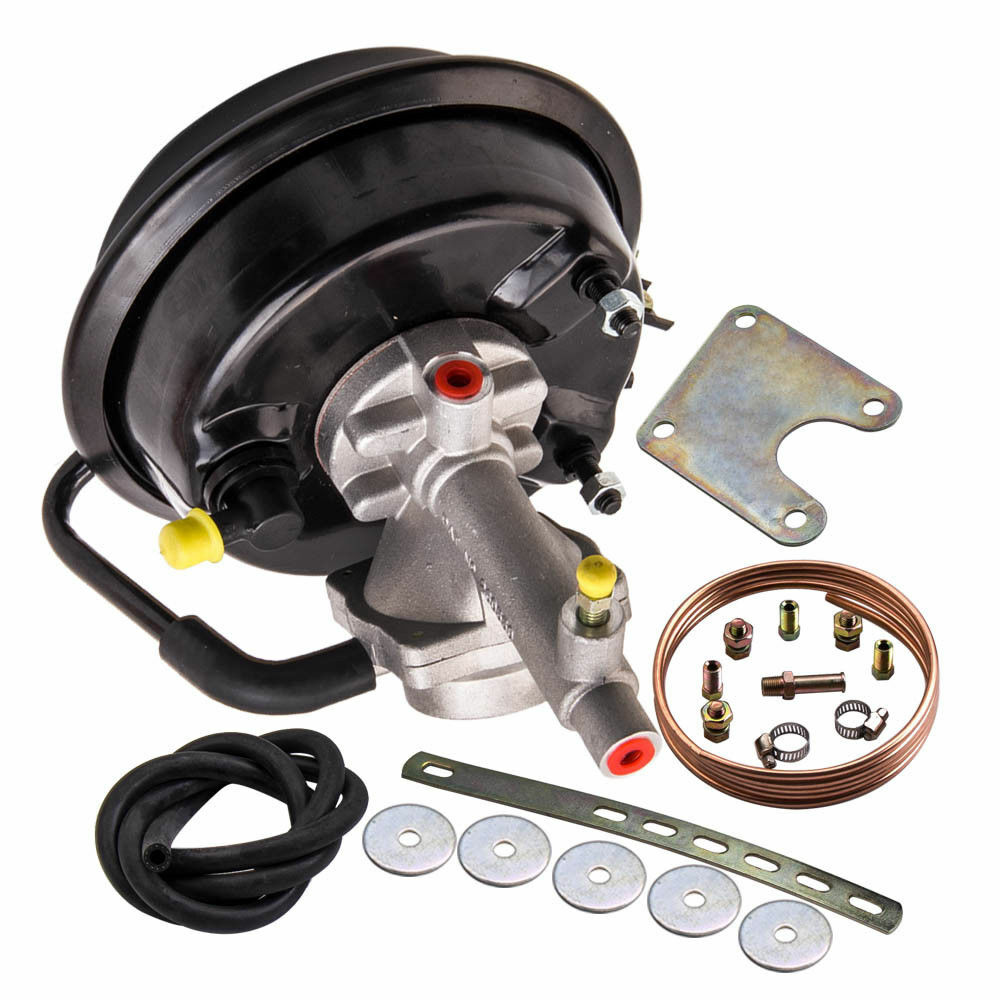 VH44 DRUM FORD REMOTE MOUNTED BRAKE BOOSTER KIT 7 INCH FOR DRUM BRAKES ...
