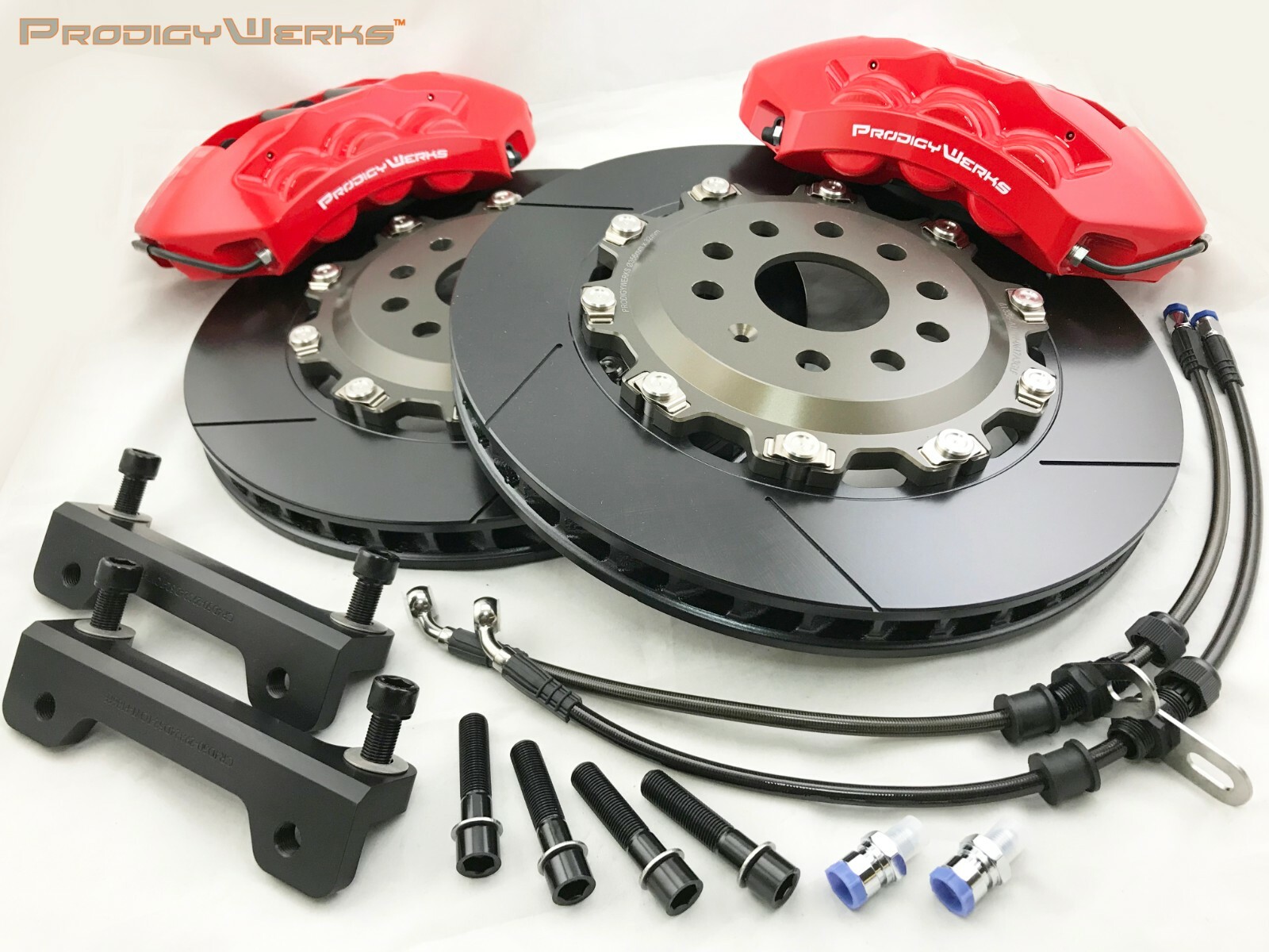 ProdigyWerks 6 Piston 13" Big Brake Kit 06-16 Honda Civic Si FA5 FG2 ...
