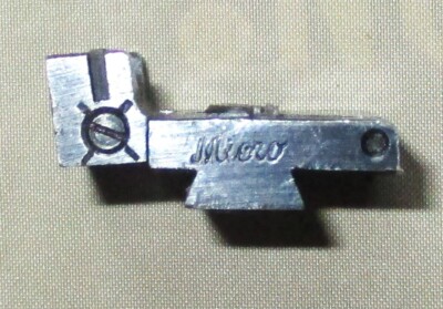 MICRO Adjustable Rear Sight For a M1911 - Used on NM Pistols in 1961 ...