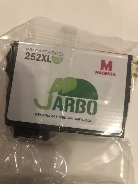 Jarbo 252XL Black High Yield Ink Cartridge Factory for sale online | eBay