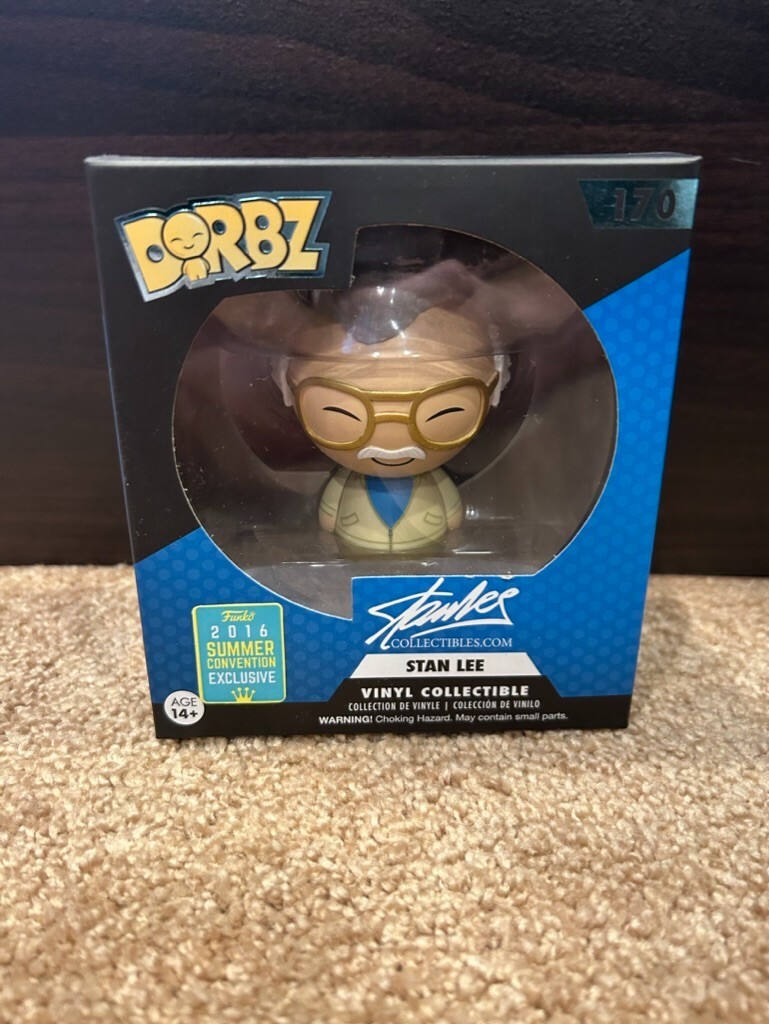 SDCC 2016 Summer Convention Exclusive Stan Lee Dorbz Figure | eBay