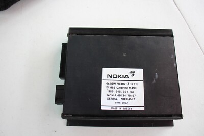 97-04 PORSCHE BOXSTER NOKIA RADIO AUDIO SOUND RECEIVER AMPLIFIER MODULE ...