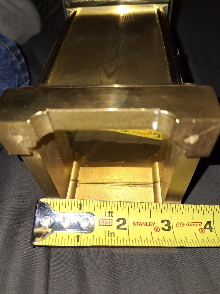 Working Unbranded French Carriage Clock Battery Operated | eBay