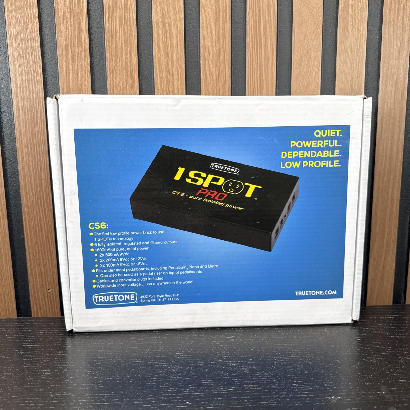 Truetone 1 SPOT PRO CS6 6-output Low-profile Isolated Guitar Pedal ...