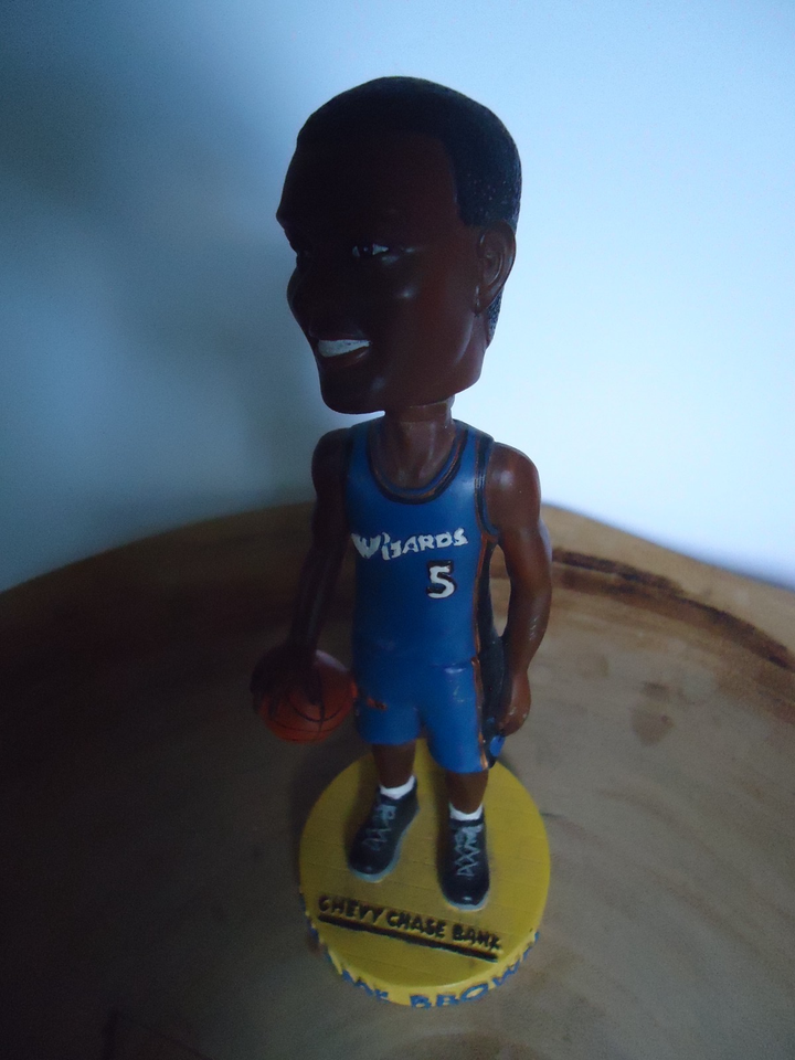 Kwame Brown Wizards NBA Basketball Bobblehead Chevy Chase Bank ...