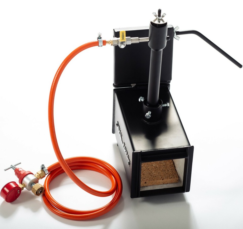 DFPROF1+1D GAS PROPANE FORGE Furnace Burner Knife Making Blacksmith USA ...