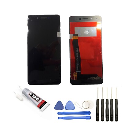 VITRE TACTILE + ECRAN LCD POUR HUAWEI HONOR 6C 5.0" NOIR + OUTILS ...