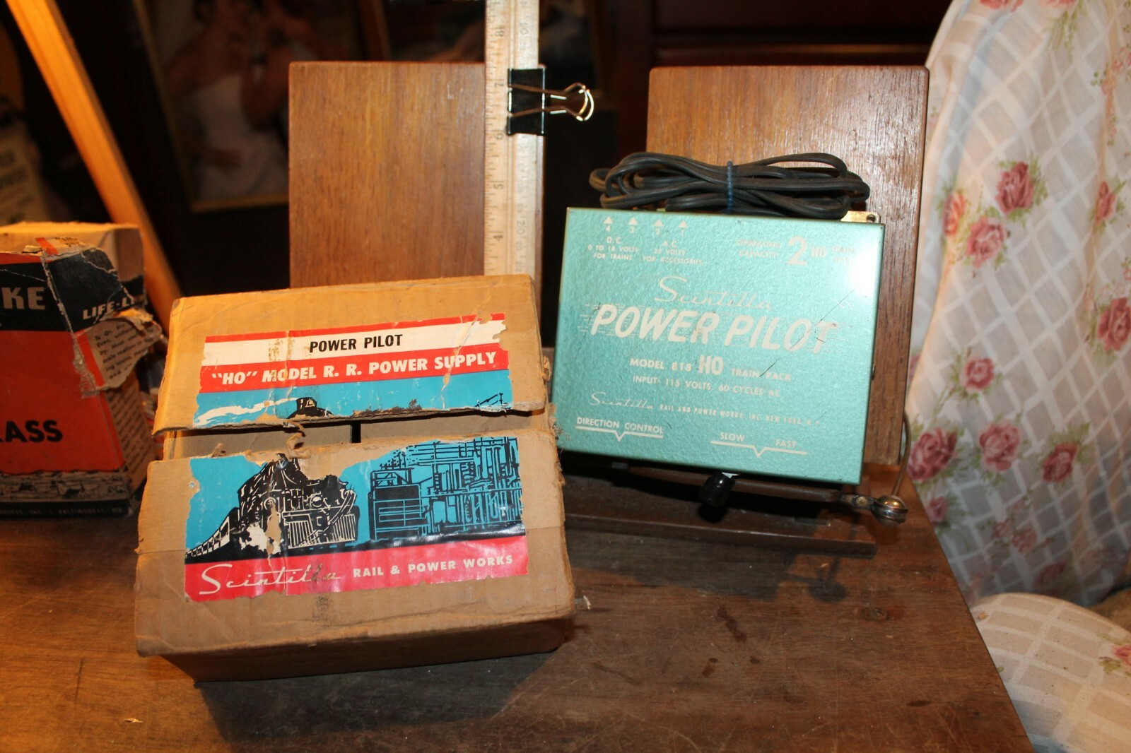 Vintage Scintilla Transformer HO Model Railroad Power Supply In ...