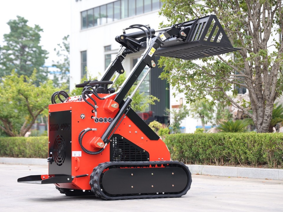 New 1,800lbs Mini SkidSteer Loader 23HP Gas EPA B&S Engine Multiple ...