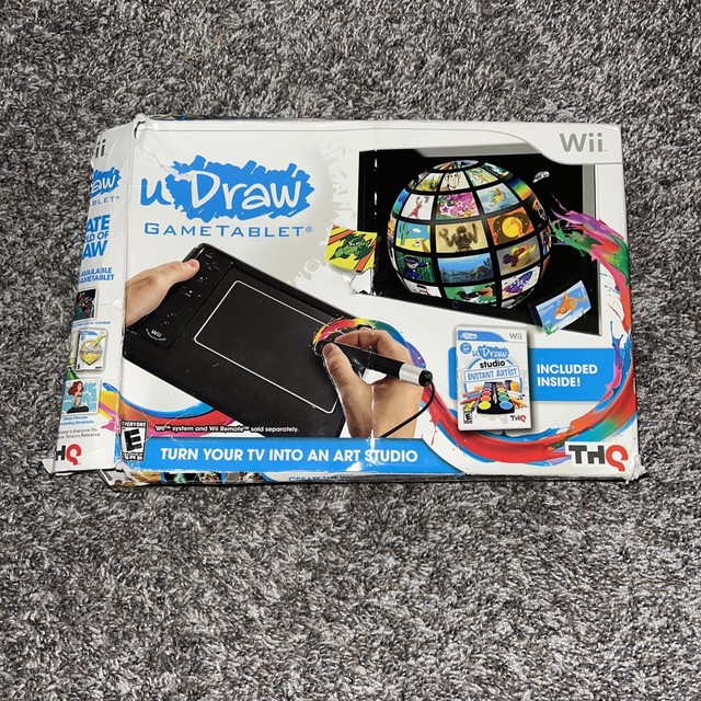 uDraw Game tablet with uDraw Studio: Instant Artist - Black - Nintendo ...
