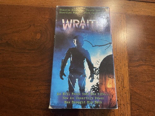 The Wraith 1986 VHS Starmaker 1997 Release Charlie Sheen Clean Anchor ...