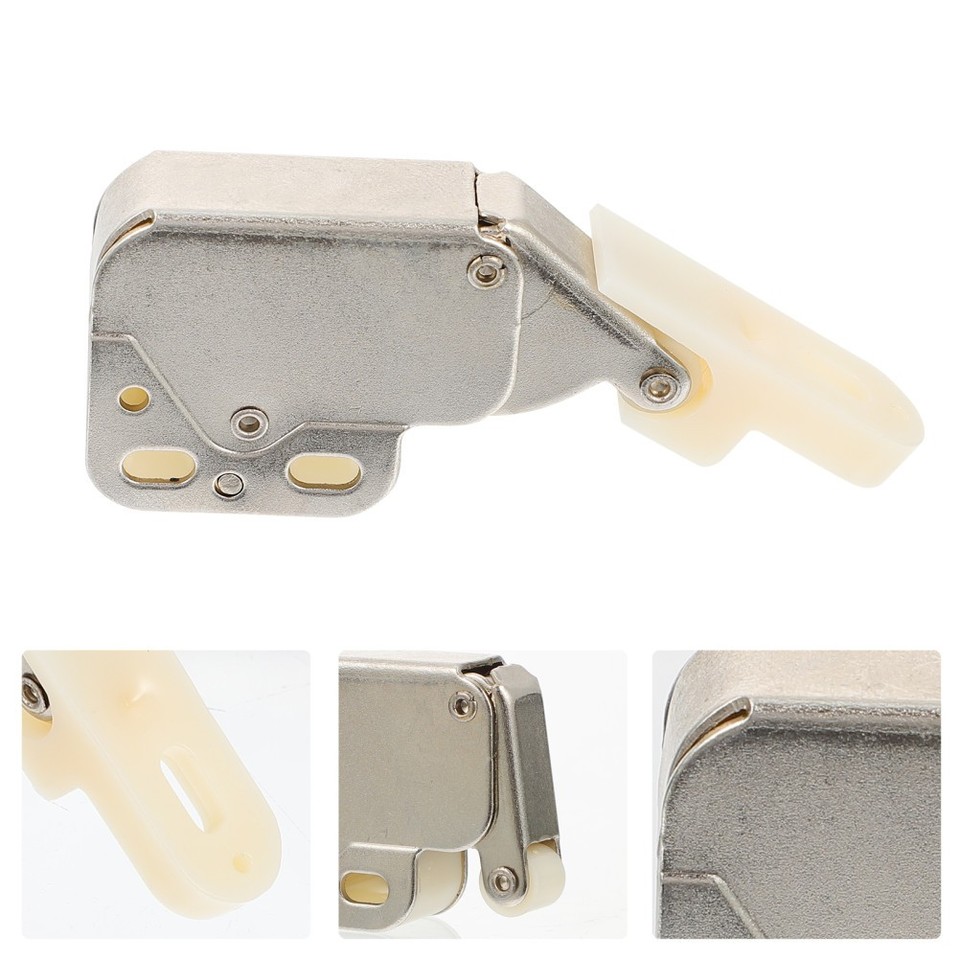 10 pcs Home Self-Locking Spring Buckle Push-in Touch Lock Self-Locking ...