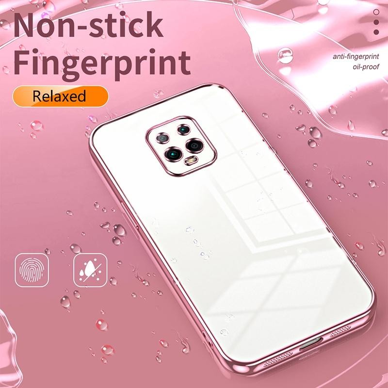 Pink Slim Transparent Case for Xiaomi Redmi 10X Pro 5G with Hole | eBay ...