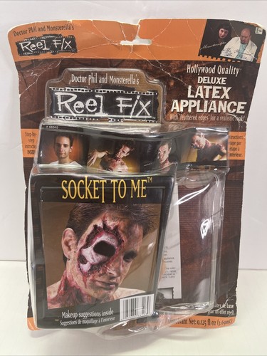 Rubie's Reel F/X SOCKET TO ME Zombie Eye Latex Makeup Halloween Costume ...
