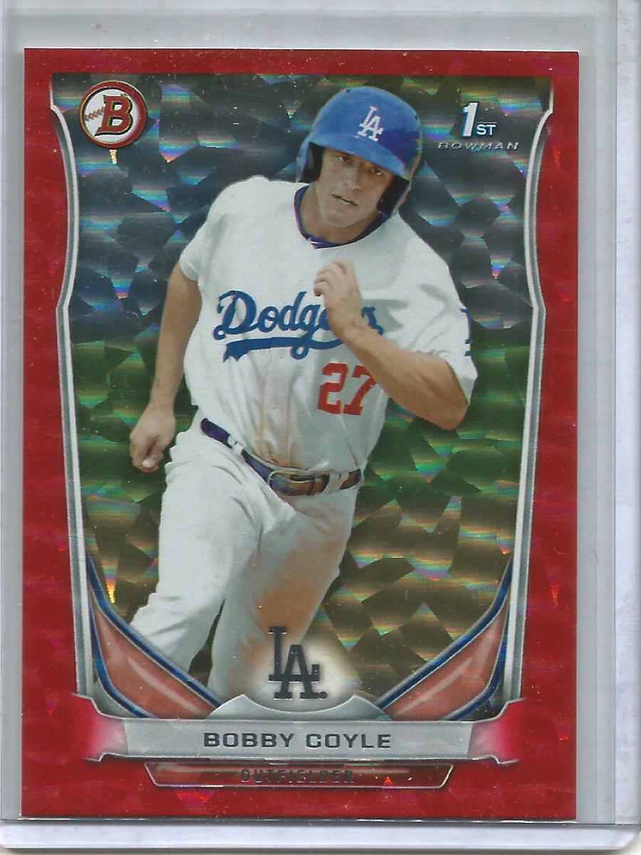 Bobby Coyle 2014 Bowman Red Ice Rookie #05/25 | eBay