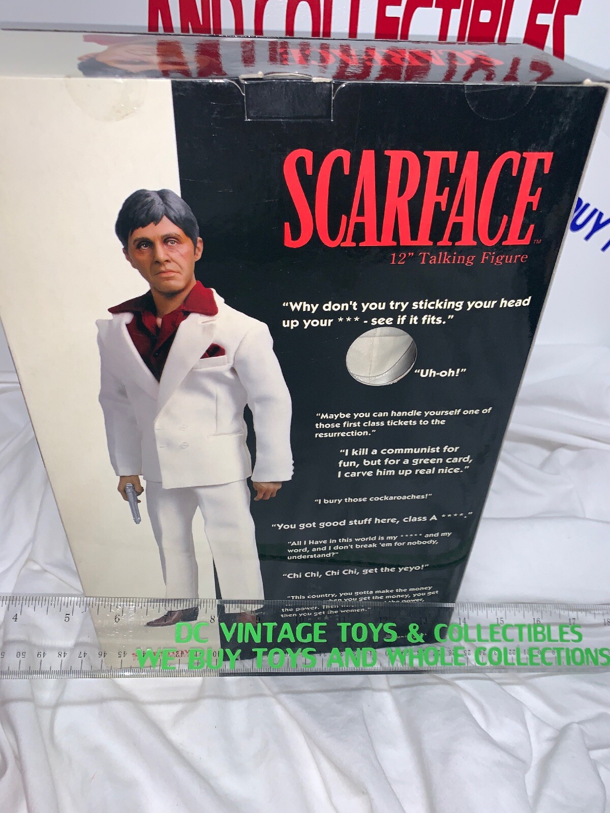 Sideshow Collectibles Scarface Universal 12” Talking Figure | eBay