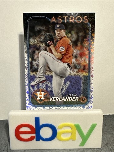 2024 Topps Baseball Complete Set All Star Game Justin Verlander #62 ASG ...