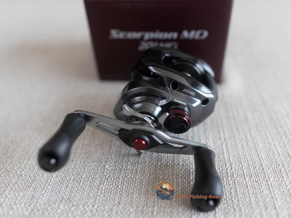 Shimano 24 Scorpion MD 201HG Left Baitcasting Reel shipping from Japan ...