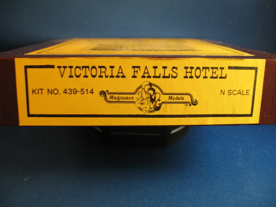 MAGNUSON MODELS N. #439-514 "VICTORIA FALLS HOTEL" BUILDING KIT NIB | eBay