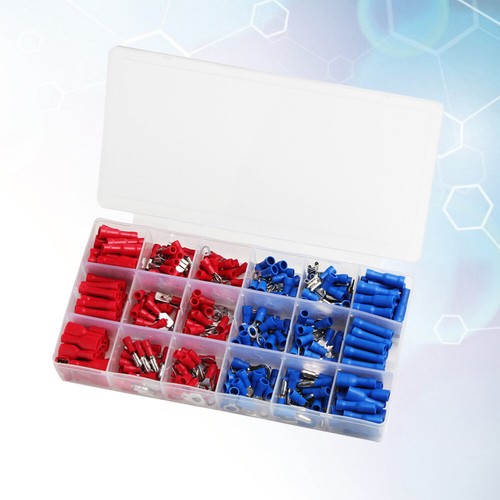 450 PCS Cable Connectors Electronics Crimp Terminal Tool Electrical ...