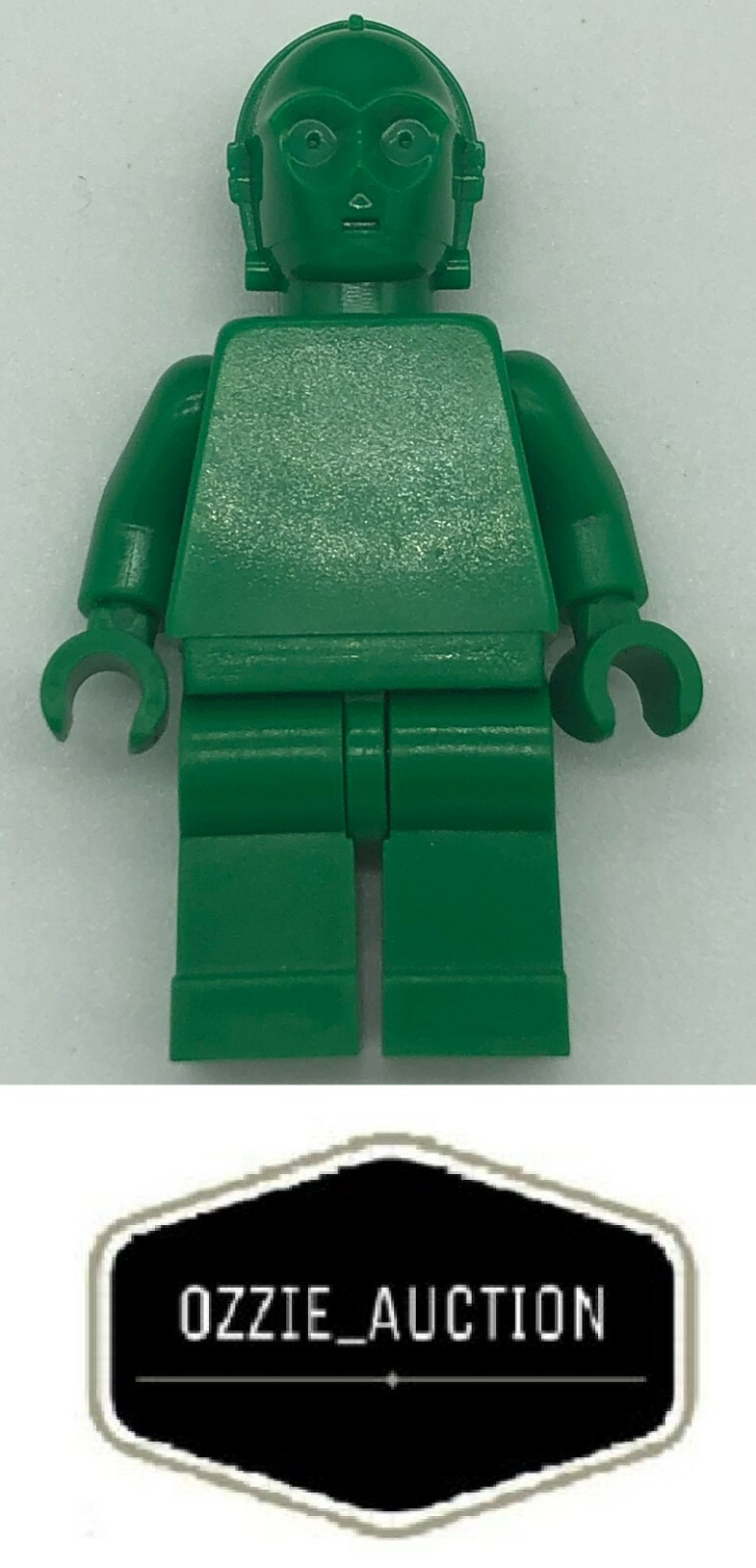 Lego Star Wars Green C-3Po - C3P0 - Minifig - Misprint - Prototype ...