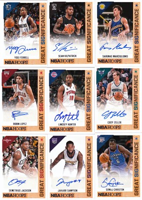 17/18 2017/18 Hoops Great SIGnificance Auto #36 Demetrius Jackson ...