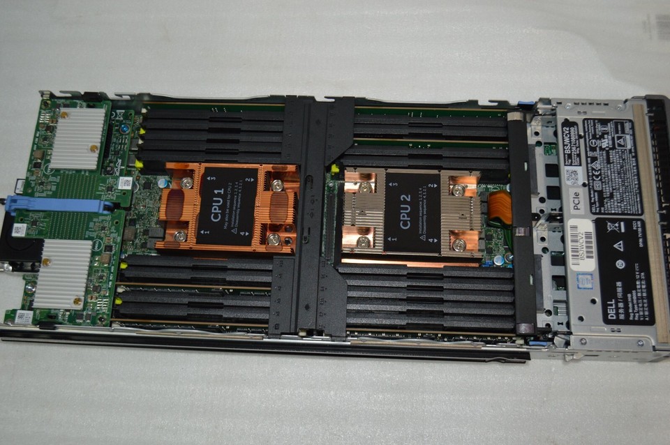 Dell Poweredge M630 Blade Server 2X Xeon E5-2609 v4 1.7GHz 96GB RAM NO ...