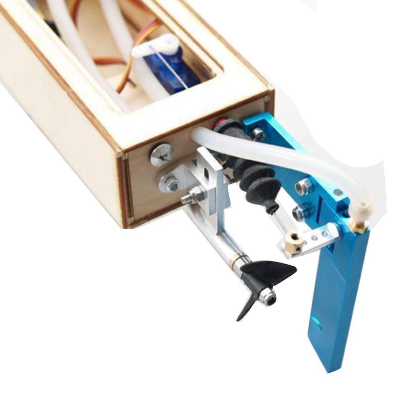 495mm RC Speed Boat Outrigger Wood Shrimp Model Radio Remote Control ...