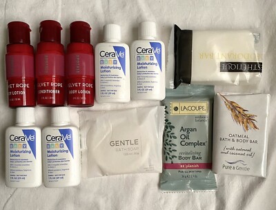 Cerave Apothia Mixed Lot Travel Size Conditioner Body Lotions Soap Bars ...