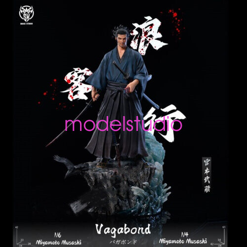 MASK Studio Miyamoto Musashi Resin Statue Pre-order 1/4 Scale Painted ...