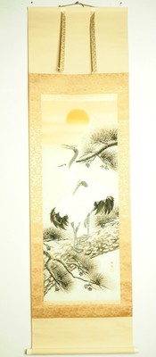 Paintings & Scrolls - Pine Tree Japanese Antique