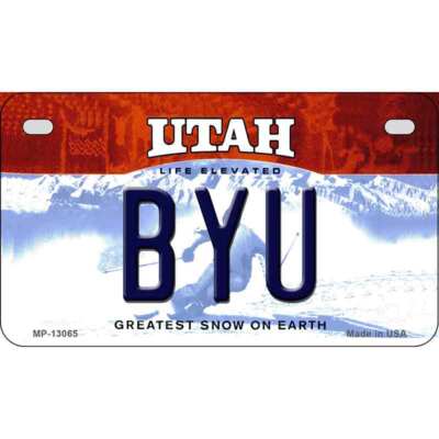 BYU Novelty Metal Motorcycle Plate MP-13065 | eBay