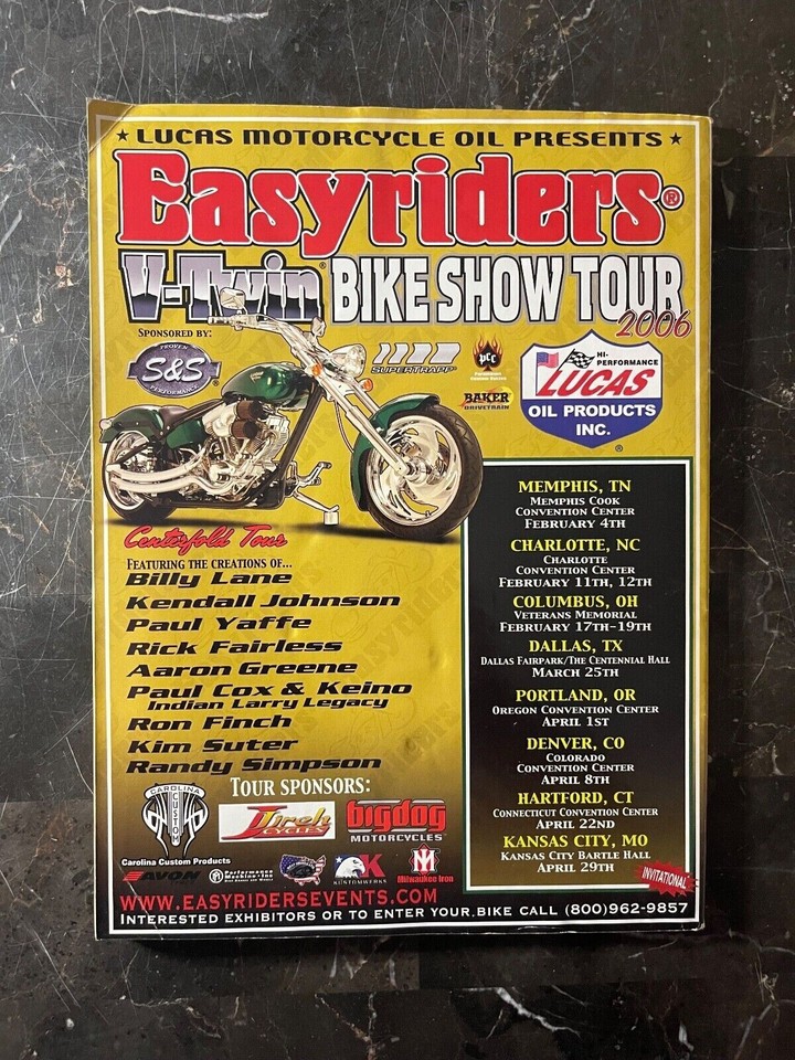 Easyriders Magazines March 2006 #393 DAYTONA GUIDE | eBay