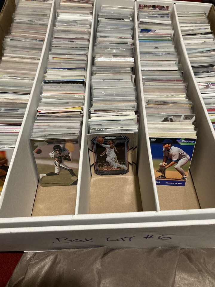 15-30lbs Lot Of Sport Cards. LARGE Box, Unsorted | eBay