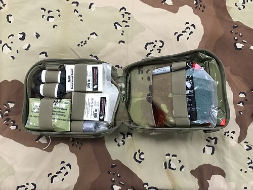 OCP CAMO MOLLE JFAK Joint First Aid Kit IFAK with Supplies NSN 6545-01 ...