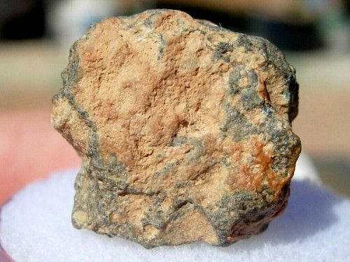 3.44 grams 15x15x9mm NWA 11303 Lunar Moon Meteorite w/ sanded, polished ...