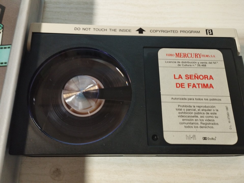 The Lady de Fatima Ines Orsini 1987 Video beta Cassette Betamax | eBay ...