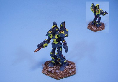Battletech painted Phoenix Hawk battlemech YG | eBay