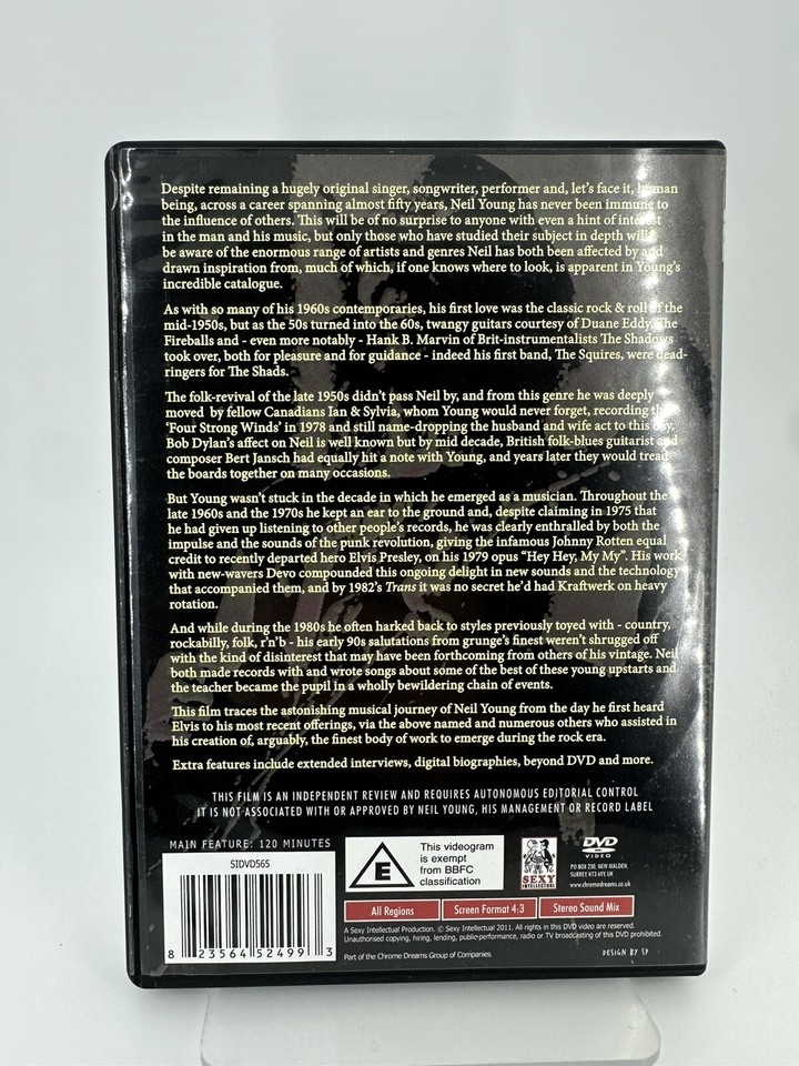 Neil Youngs Music Box: Here We Are in the Years (DVD) Neil young DVD ...