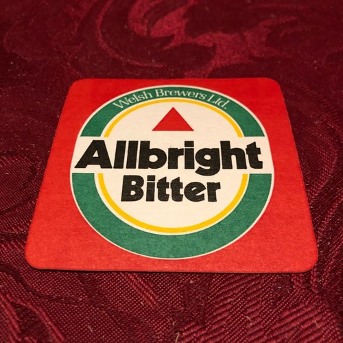 BREWERIANA COLLECTOR - WELSH BREWERIES LTD - ALLBRIGHT BITTER - BEER ...
