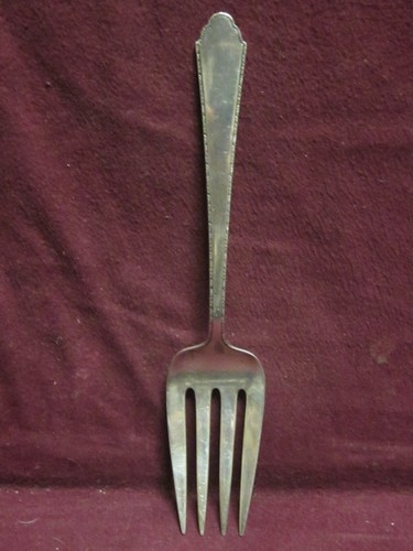 Lunt Sterling WILLIAM AND MARY COLD MEAT FORK 7 3/8" 54g No Monogram | eBay