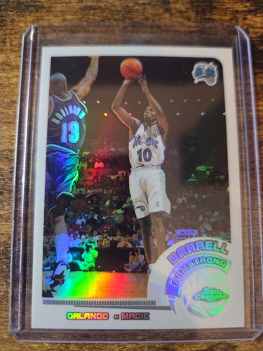 2002-03 Topps Chrome Darrell Armstrong White Refractor 196/249 #108 ...