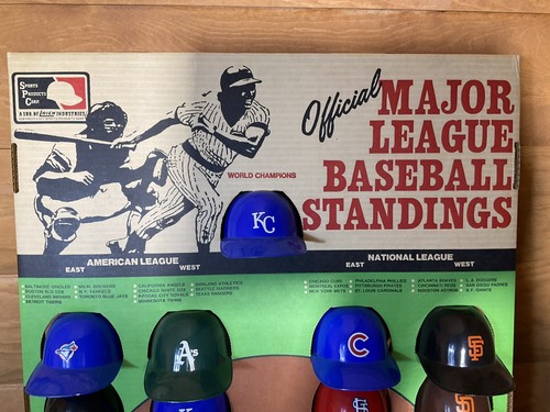 Vintage MLB 1977 Baseball Cap Standings Board Display | eBay