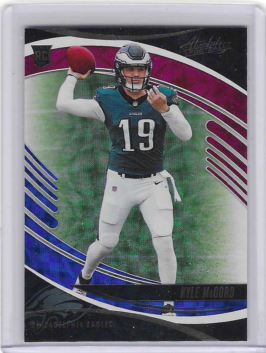 2025 Panini Absolute - Rookies Kyle McCord #151 Red White & Blue ...