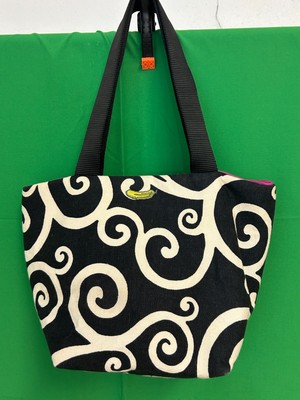 Viv Pickle Purse Black White and Pink Cute! | eBay