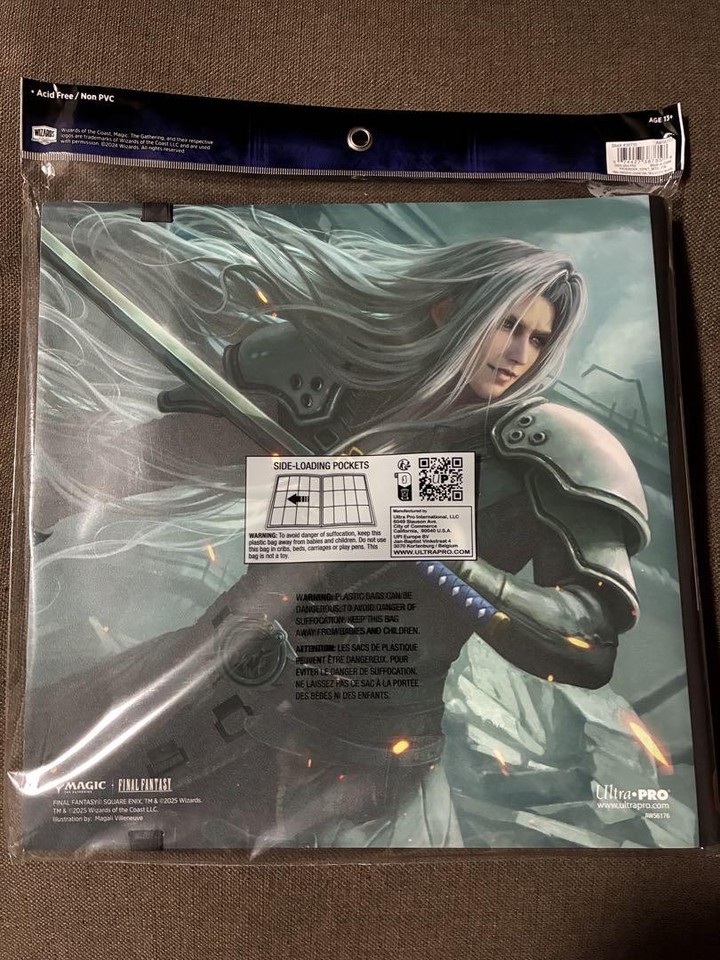 Magic Ultra Pro Binder Final Fantasy 480 Card 20-Pocket Side Loading ...