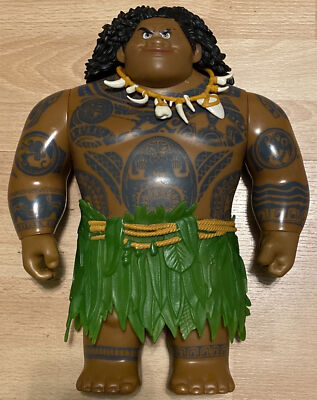 Moana Maui Action Figure Doll Toy Hasbro 2015 10" tall Non Sound ...